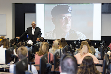 First-year students learn about leadership and preparedness from Army ...