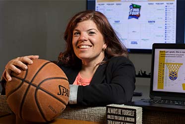 Doctoral student awarded fellowship by Women in Sports Tech - News
