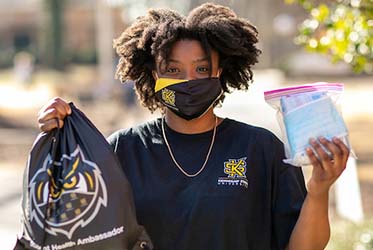 Student ambassadors promoting campus health and safety - News